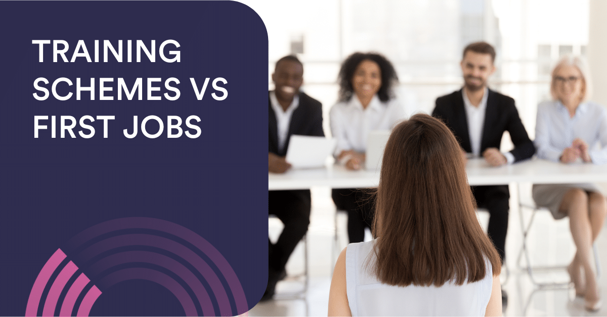 Training schemes vs first jobs - CMA Recruitment Group